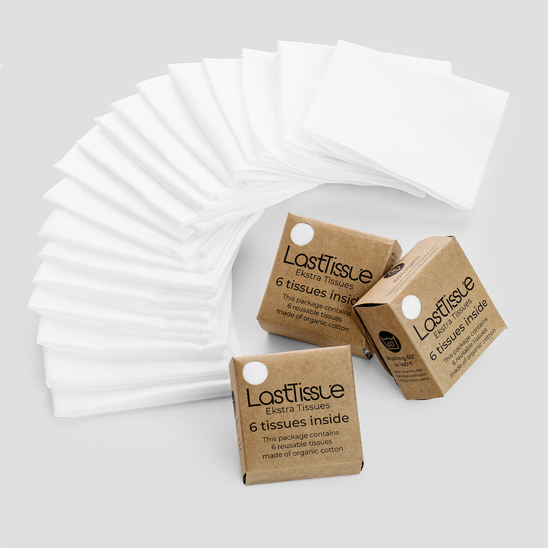 Reusable Tissues for Refilling Your LastTissue Pack – LastObject
